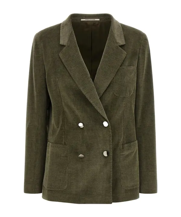 Tagliatore Double-breasted Corduroy Blazer