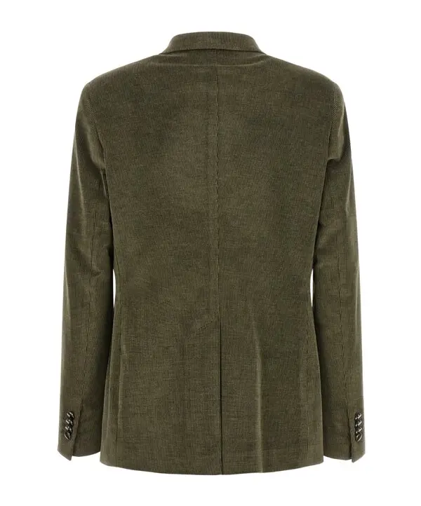 Tagliatore Double-breasted Corduroy Blazer