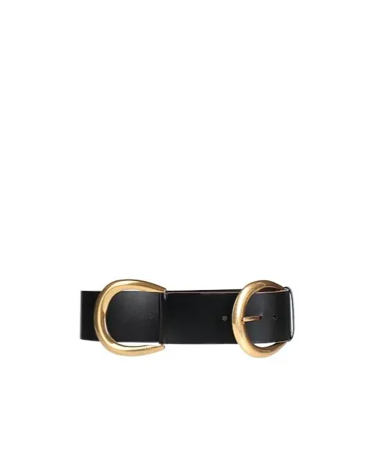 Chloé Solidcolor Leather Wide Belt