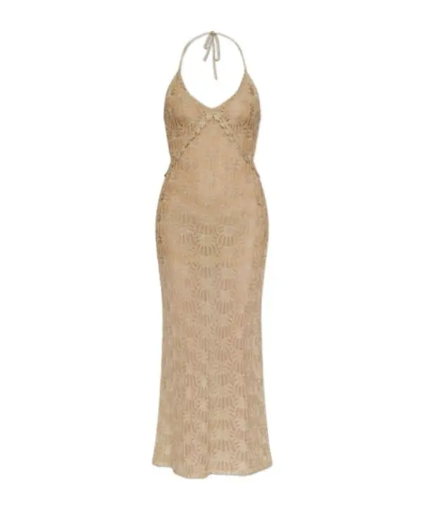 LoveShackFancy Crochet Lace Gown - No