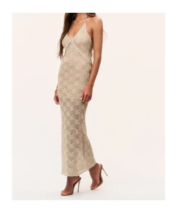 LoveShackFancy Crochet Lace Gown