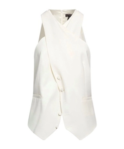 Max Mara Plain Sleeveless V-neck Top