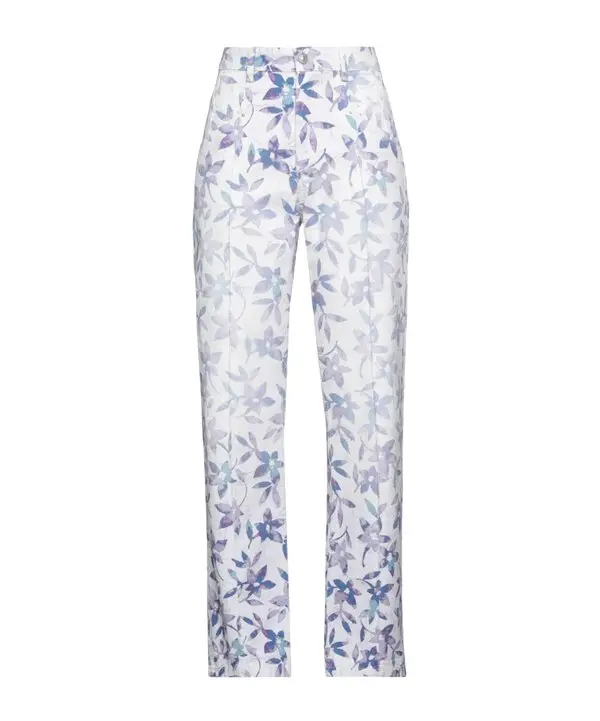 Isabel Marant Étoile Floral Denim Trousers