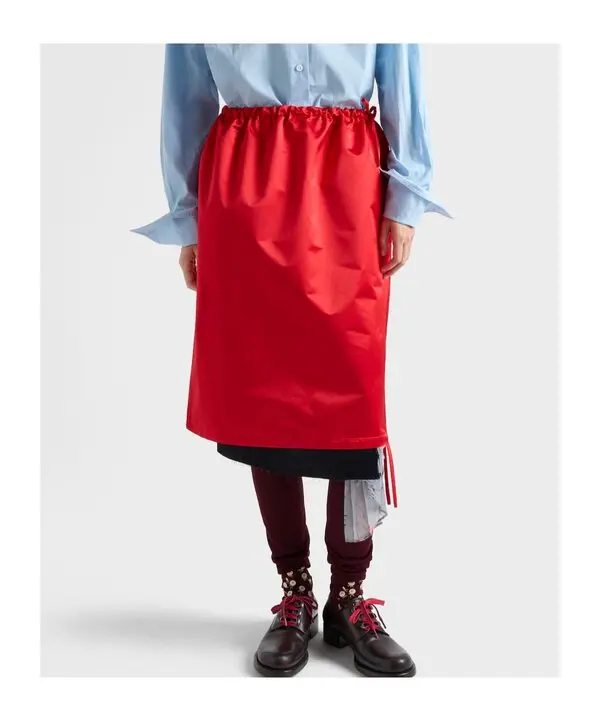 Prada Satin Skirt