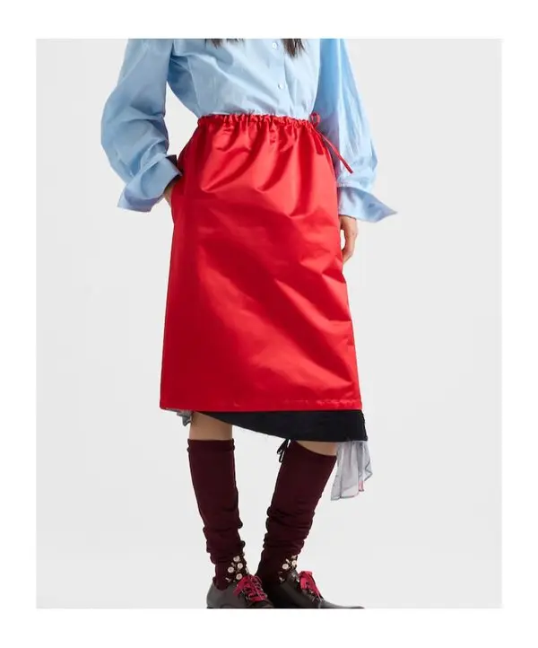 Prada Satin Skirt
