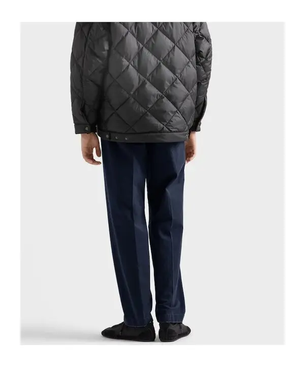 Prada Garment-dyed Cotton Pants