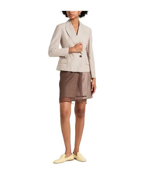 Brunello Cucinelli Striped Blazers
