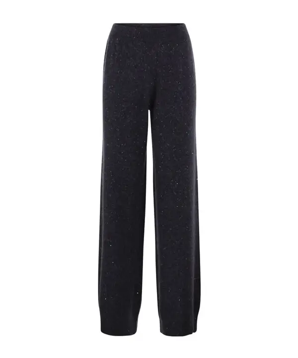 Fabiana Filippi Sequin-knit Casual Trousers