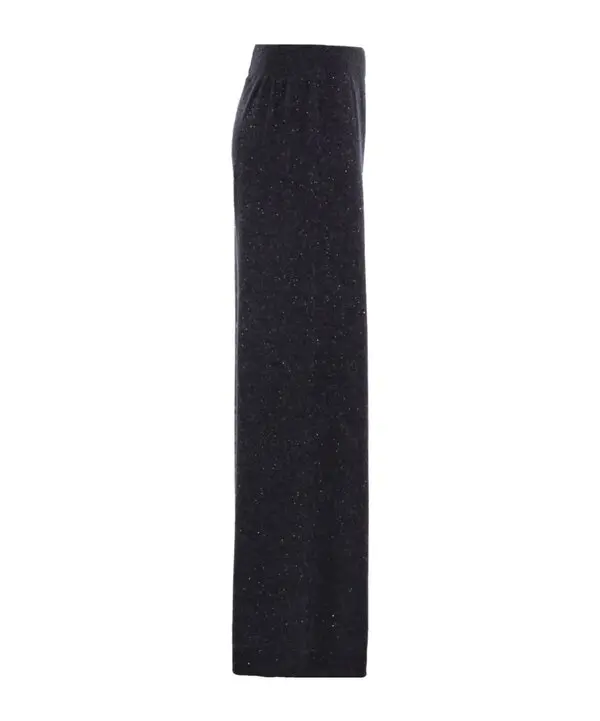 Fabiana Filippi Sequin-knit Casual Trousers