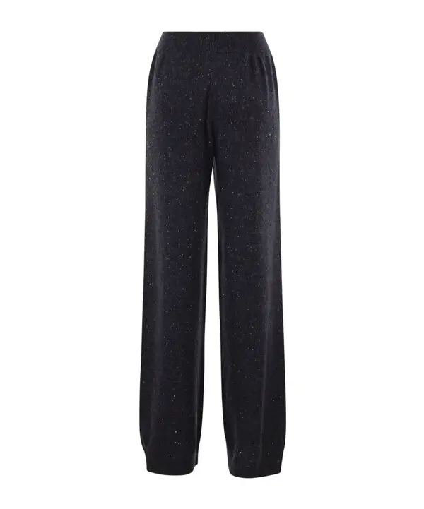 Fabiana Filippi Sequin-knit Casual Trousers