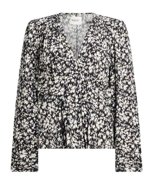 Isabel Marant Étoile Two-tone Long-sleeve Shirts - Black
