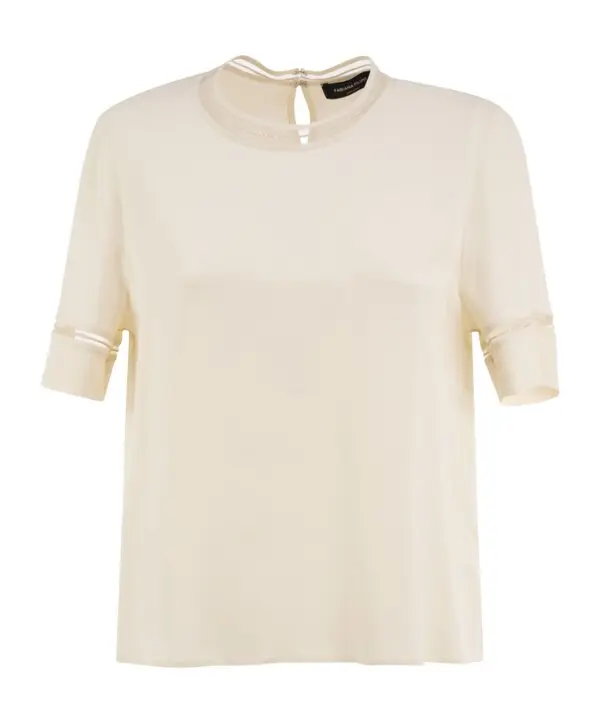 Fabiana Filippi Trim-detail Blouse - No