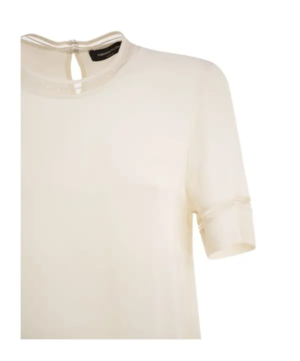 Fabiana Filippi Trim-detail Blouse