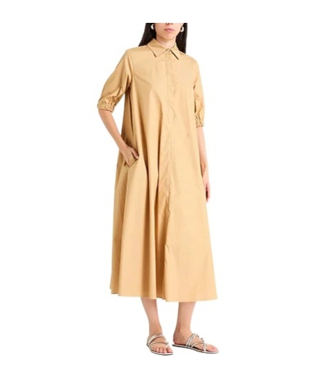 Max Mara Solidcolor Shirt Dress