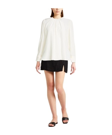 Max Mara Chiffon Long-sleeved Top