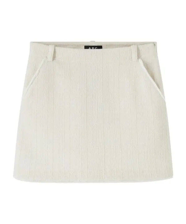 A.p.c. Tweed Mini Skirt