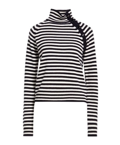 Max Mara Cashmere High-neck Sweater - Blue