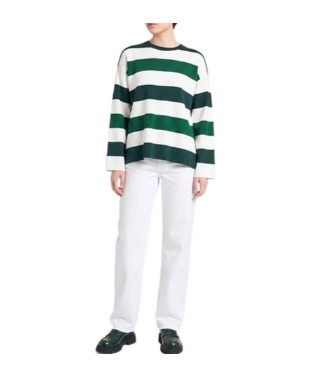 Max Mara Striped Knitted Sweater