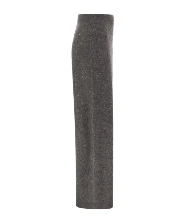 Fabiana Filippi Sequin-knit Trousers - Black