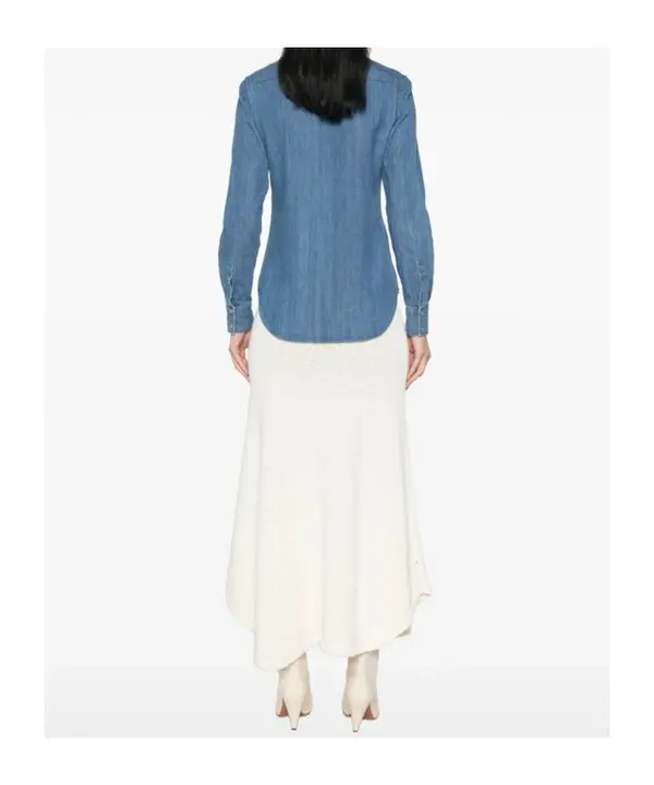 MAZZARELLI Long-sleeve Snap-button Shirt