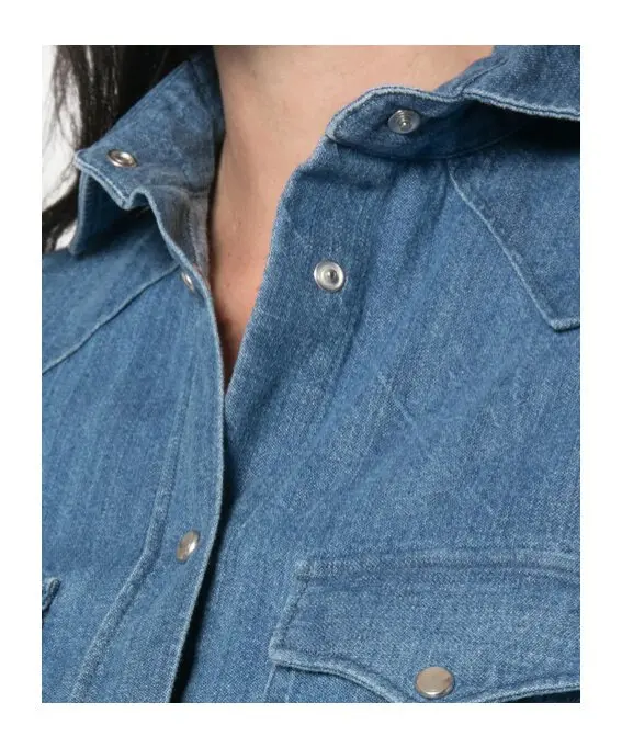 MAZZARELLI Long-sleeve Snap-button Shirt