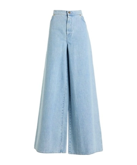 Max Mara Light-colored Loose Jeans