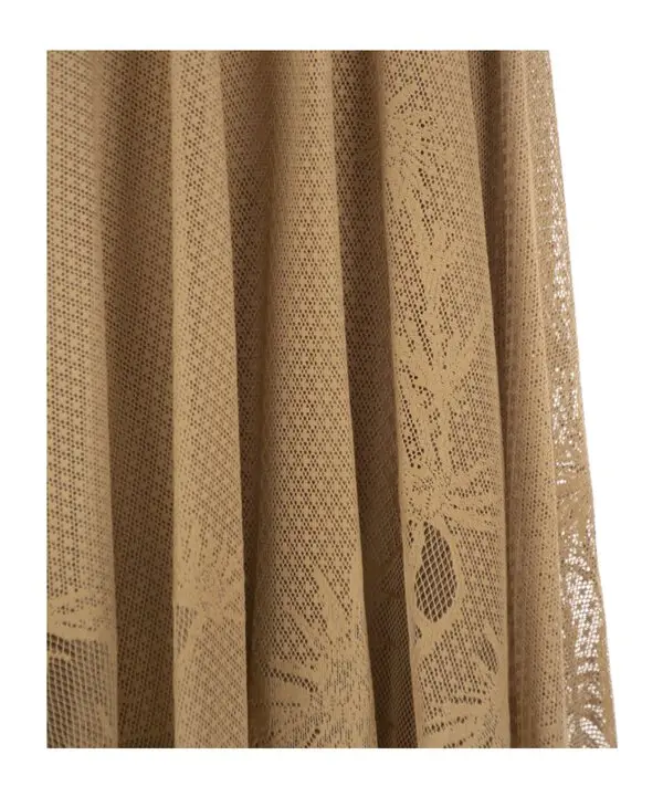 Fabiana Filippi Pleated Lace Skirt
