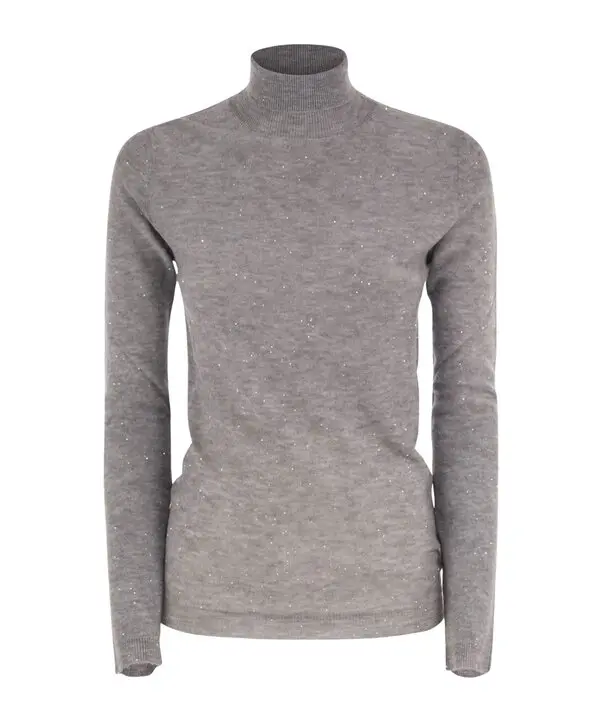 Fabiana Filippi Sequin-embellished Knit Top