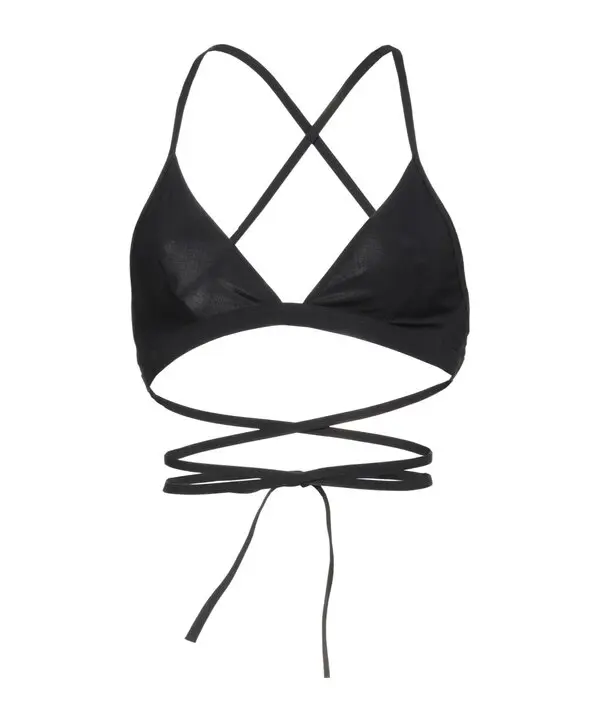 Isabel Marant Étoile Solid Color Triangle Bikini Top - Black
