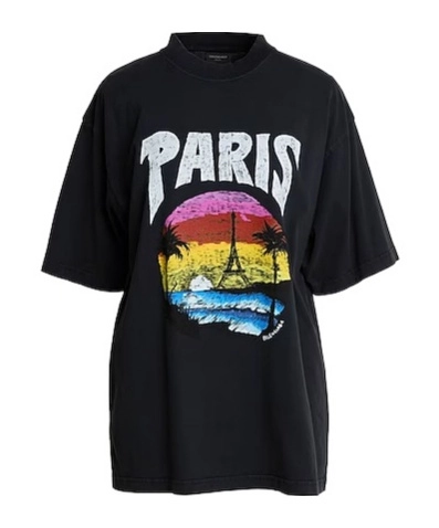 Balenciaga Printed Shortsleeve Tshirt