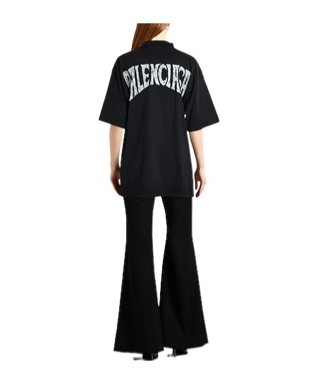 Balenciaga Printed Shortsleeve Tshirt