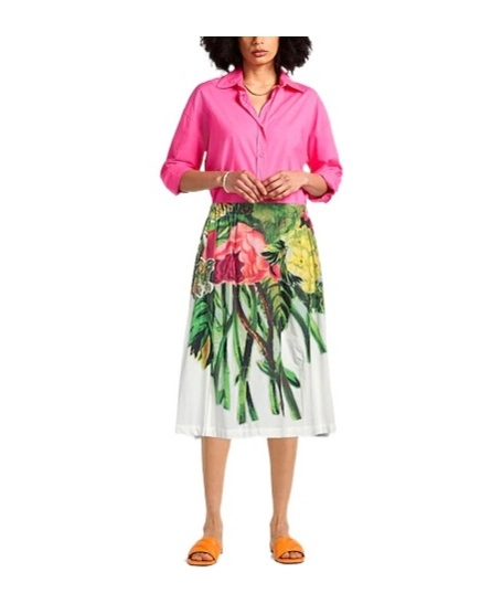 Marni Floral Midi Skirt