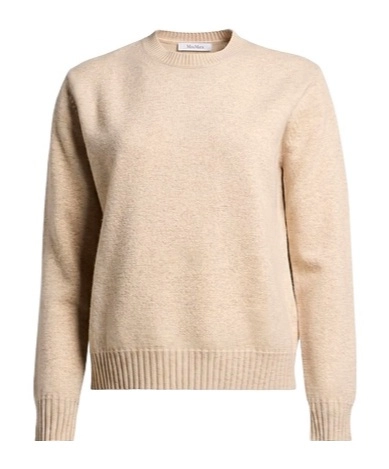 Max Mara Cashmere Long-sleeved Sweater - Beige
