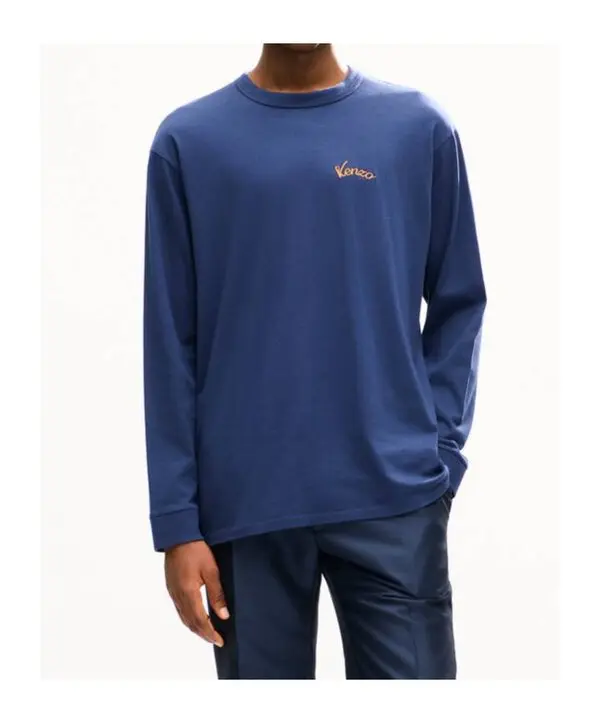 Kenzo Eiffel Tower-print Long-sleeve T-shirt