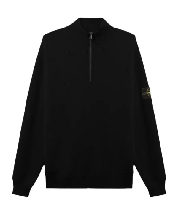 Stone Island Regular-fit Half-zip Jumper