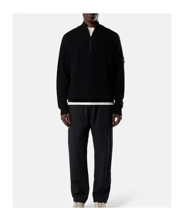 Stone Island Regular-fit Half-zip Jumper