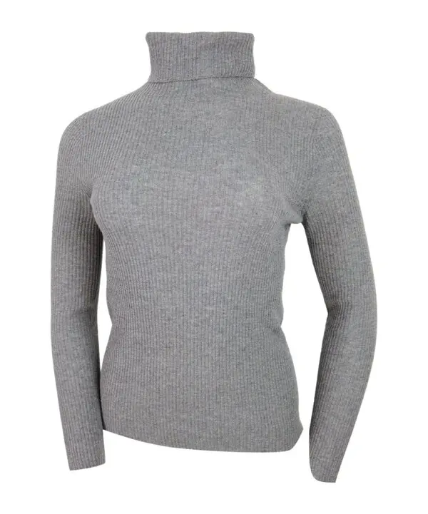 Fabiana Filippi Ribbed Turtleneck Knitted Jumper