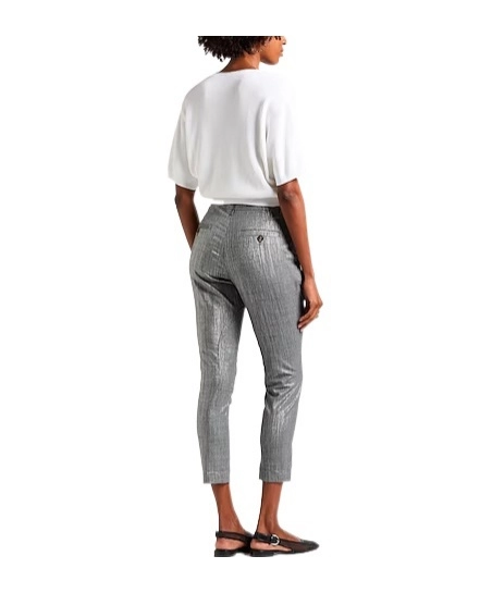 Brunello Cucinelli Solidcolor Vneck Shortsleeve Knit Top