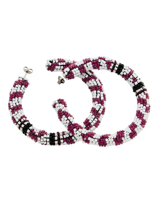 Isabel Marant Étoile Beaded Hoop Earrings