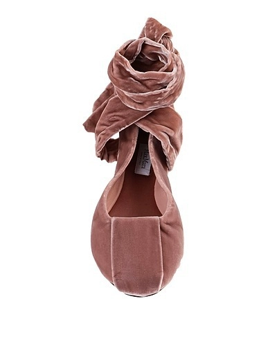 Max Mara Velvet Ballet Shoes