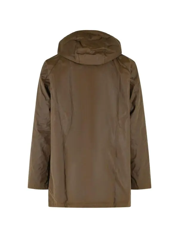 Barbour Logo Detailed Hooded Parka