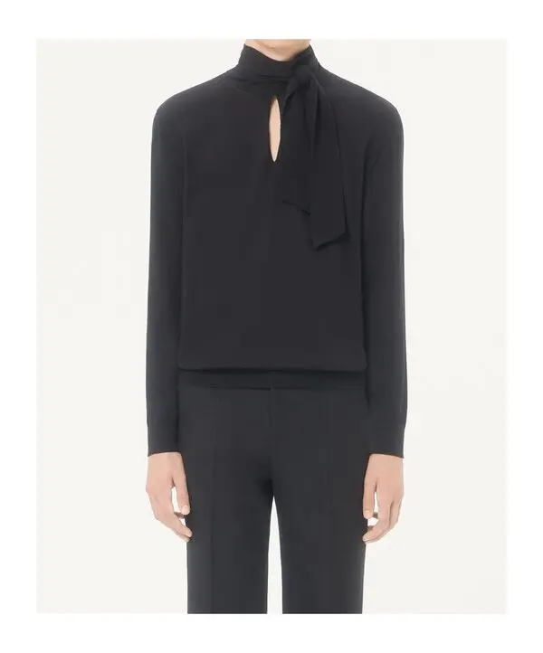 Valentino Garavani Long-sleeve Knit Top