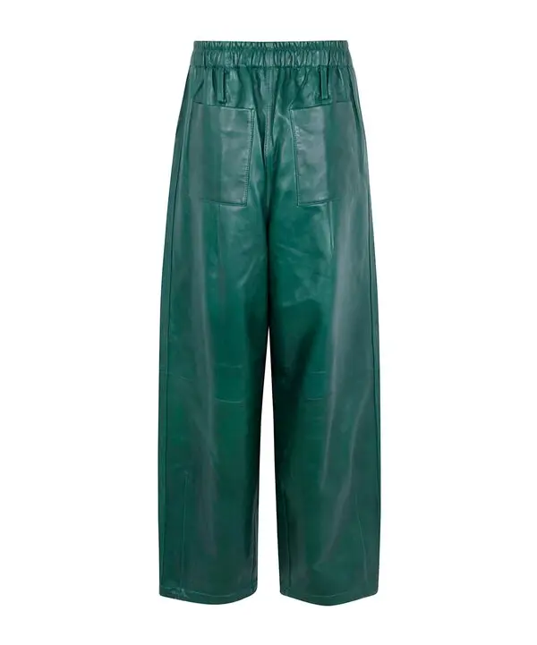 THE FRANKIE SHOP Oakdale' Leather Track Pants