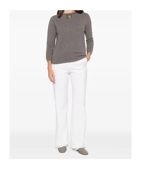 Fabiana Filippi Fine-knit Ribbed Sweater