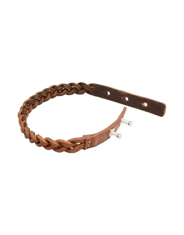 Isabel Marant Étoile Braided Leather Bracelet - No