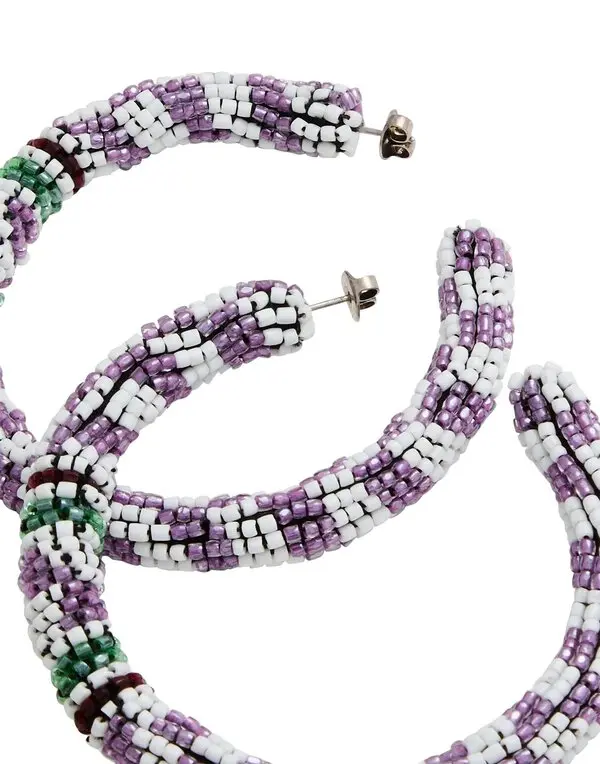 Isabel Marant Étoile Beaded Hoop Earrings