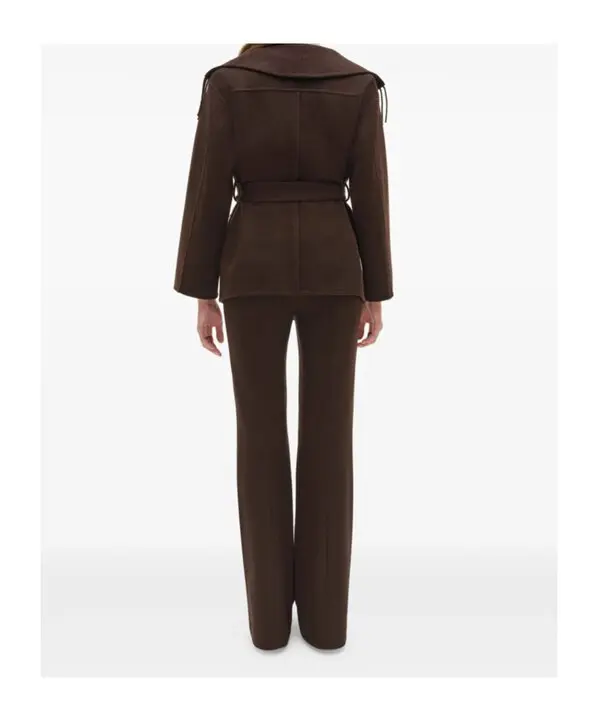 Simkhai Rowen Fringe-trimmed Wool Jacket