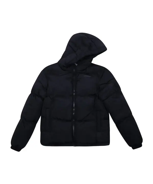 Off-White Long-sleeve Hooded Padded Jacket