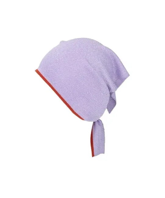 Jacquemus Two-color Knitted Cap - Lavender