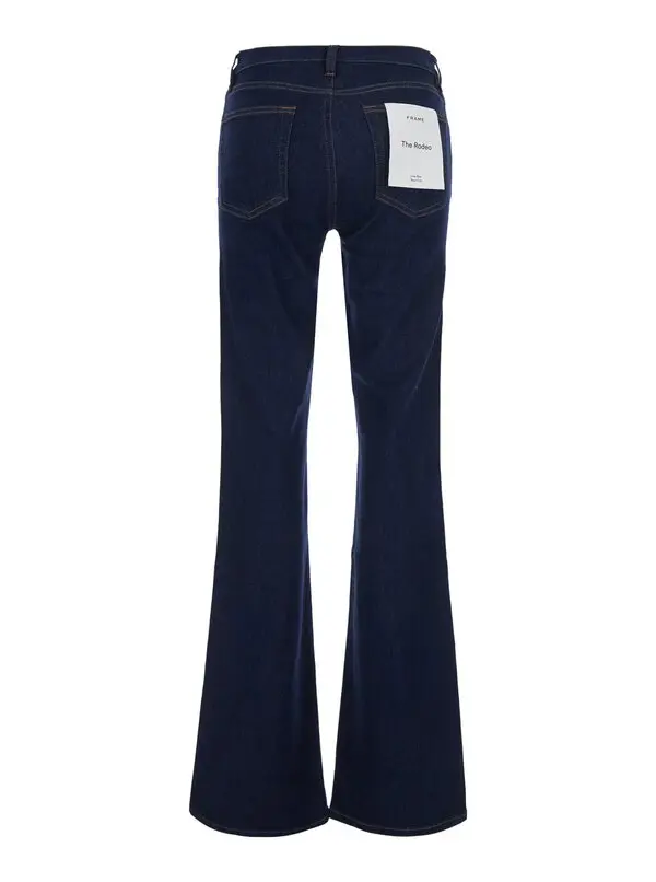 FRAME Low-rise Bootcut Jeans